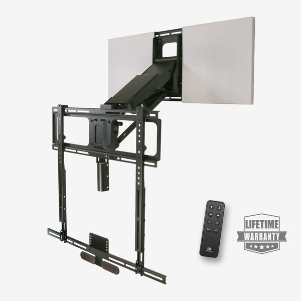 MM815 Motorized Drop Down & Swivel TV Mount – MantelMount.ca